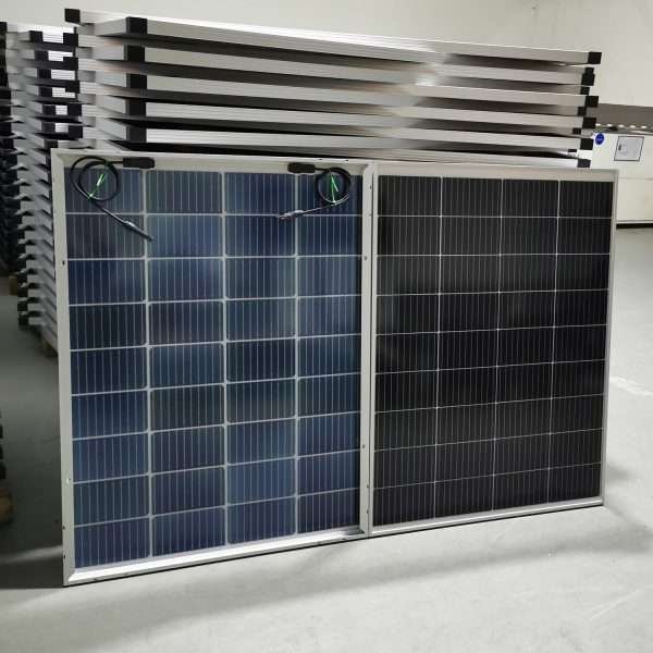 All Black Small Double Glass Solar Panels | Tough, Powerful, and Built ...
